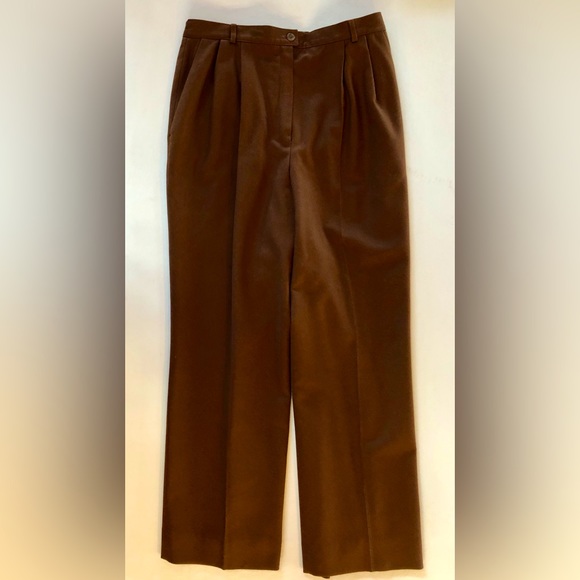 Pendleton | Pants & Jumpsuits | Vintage Pendleton Camel Brown Lined Wool Pants 4 | Poshmark